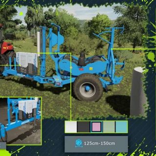 Lizard Scorpio Bale Wrapper v1.0 FS22 Mod | Farming Simulator 22 Mod