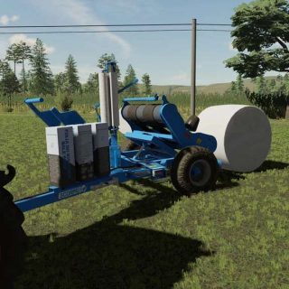 Lizard Scorpio Bale Wrapper v1.0 FS22 Mod | Farming Simulator 22 Mod
