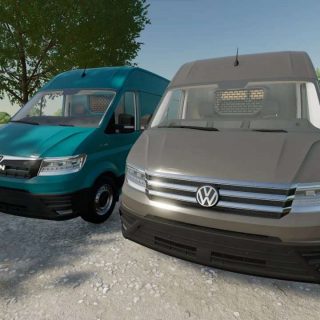 MAN & Volkswagen van pack v1.0 FS22 Mod | Farming Simulator 22 Mod