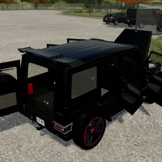 Mecedes G65 AMG v1.0 FS22 Mod | Farming Simulator 22 Mod