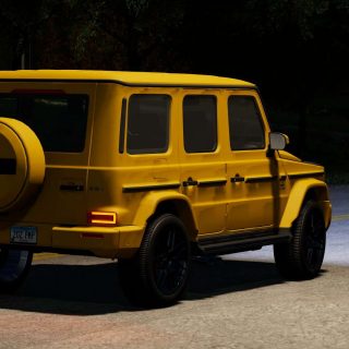 Mercedes Benz G-Class V8 Biturbo v1.0 FS22 Mod | Farming Simulator 22 Mod