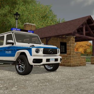 Mercedes Benz G-Class V8 Biturbo v1.0 FS22 Mod | Farming Simulator 22 Mod