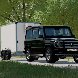Mercedes-Benz G55 AMG v1.0 FS22 Mod | Farming Simulator 22 Mod