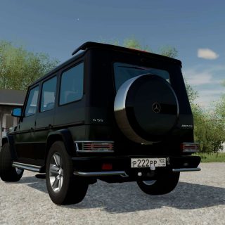 Mercedes-Benz G55 AMG v1.0 FS22 Mod | Farming Simulator 22 Mod