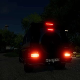 Mercedes-Benz G55 AMG v1.0 FS22 Mod | Farming Simulator 22 Mod