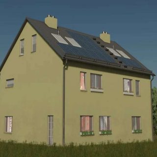 Modern House Set v1.0 FS22 Mod | Farming Simulator 22 Mod