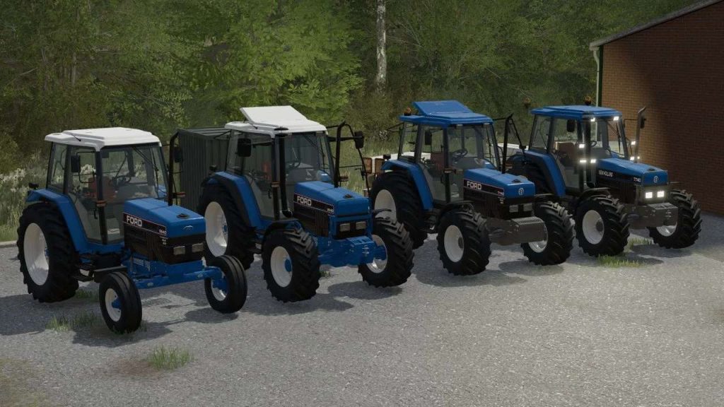 New Holland Ford 40 Series 4 Cylinder Pack v1.4.2 FS22 Mod | Farming ...