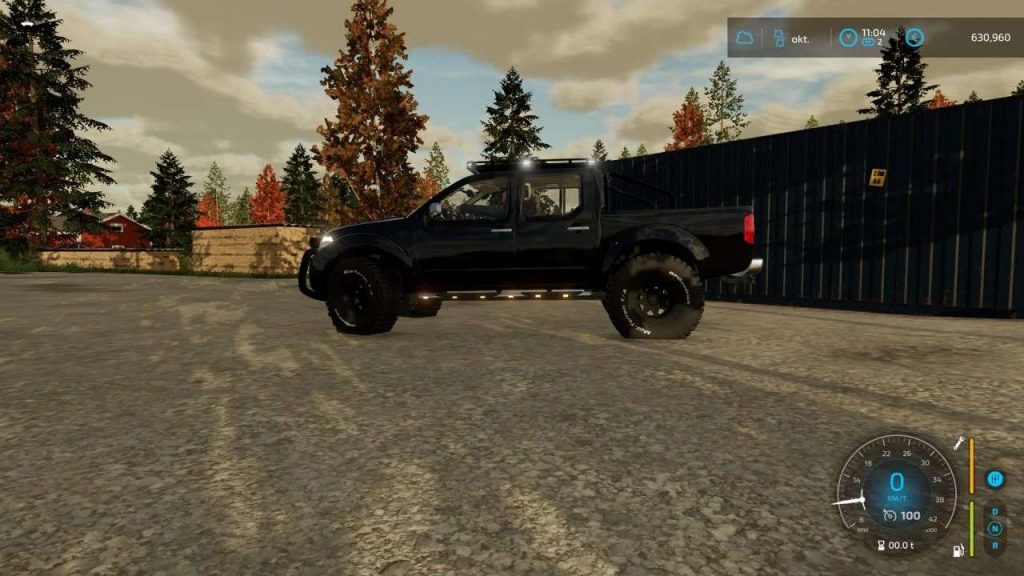 Nissan Navara v1.0 FS22 Mod | Farming Simulator 22 Mod