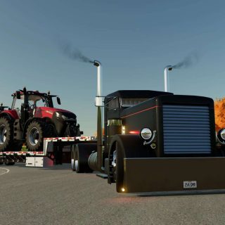 Peterbilt 379 Custom v1.0 FS22 Mod | Farming Simulator 22 Mod