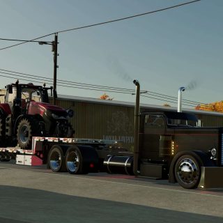 Peterbilt 379 Custom v1.0 FS22 Mod | Farming Simulator 22 Mod