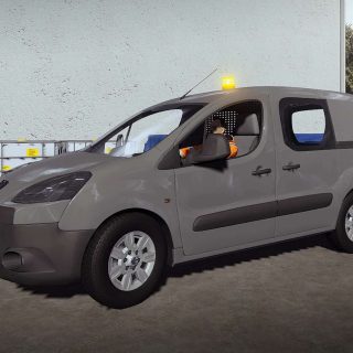 Peugeot Partner 2009 v1.0 FS22 Mod | Farming Simulator 22 Mod