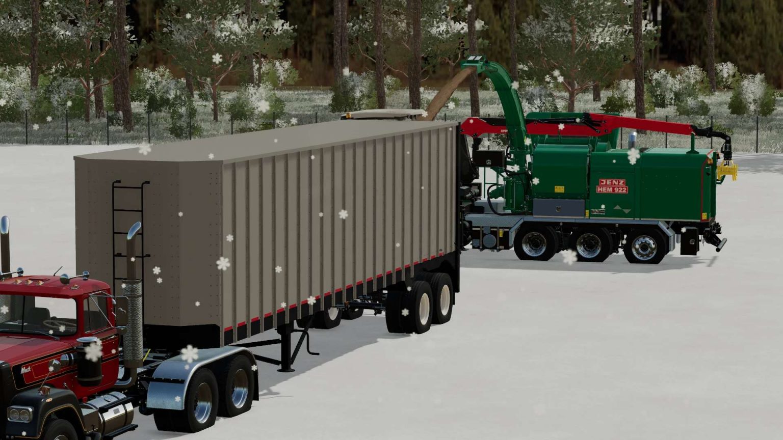 Pitts Chip Trailer v1.0.0.1 FS22 Mod | Farming Simulator 22 Mod