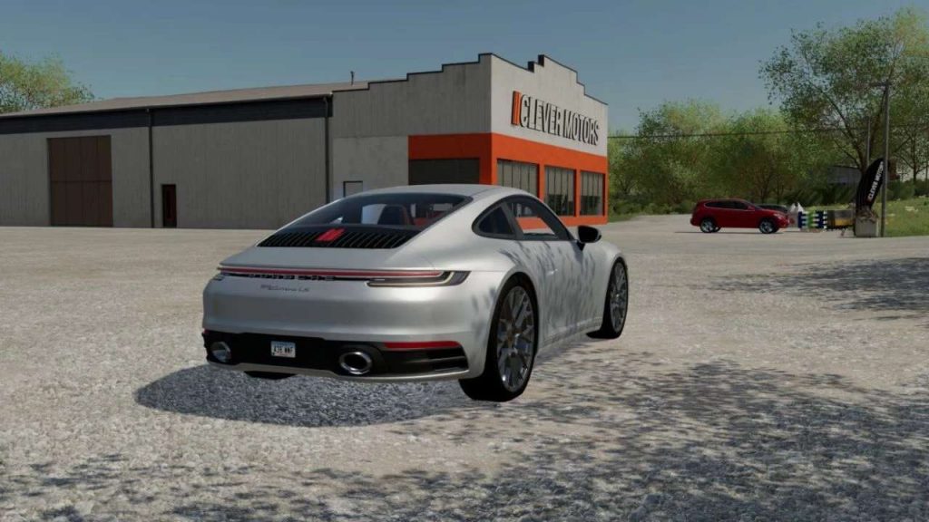 Porsche Carrera 4S v1.2 FS22 Mod | Farming Simulator 22 Mod