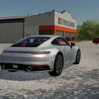 Porsche Carrera 4S v1.2 FS22 Mod | Farming Simulator 22 Mod