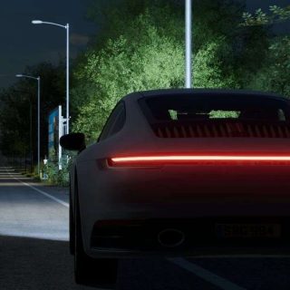 Porsche Carrera 4S v1.2 FS22 Mod | Farming Simulator 22 Mod