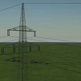 Power Pole Prefab v1.0 FS22 Mod | Farming Simulator 22 Mod