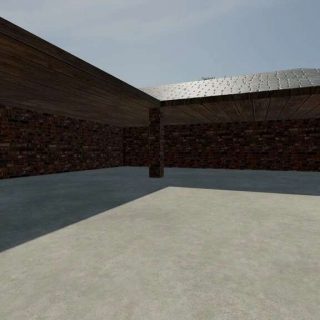 Red Brick Shed v1.0 FS22 Mod | Farming Simulator 22 Mod