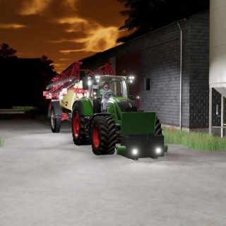 Self Made Front Weight Box v1.0 FS22 Mod | Farming Simulator 22 Mod