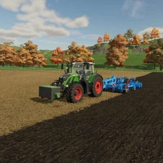 Self Made Front Weight Box v1.0 FS22 Mod | Farming Simulator 22 Mod