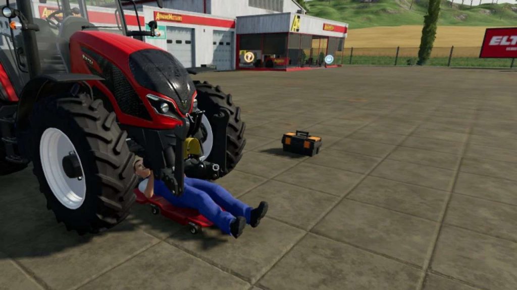 Service Engineer v1.0 FS22 Mod | Farming Simulator 22 Mod