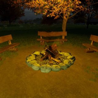 Simple Camp Fire v1.0 FS22 Mod | Farming Simulator 22 Mod
