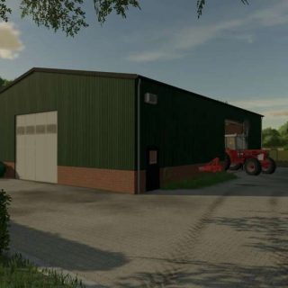 Small Dutch Machine Shed v1.0 FS22 Mod | Farming Simulator 22 Mod