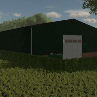 Small Dutch Machine Shed v1.0 FS22 Mod | Farming Simulator 22 Mod