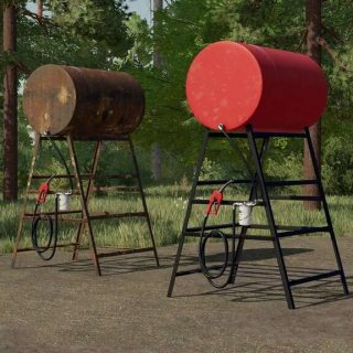 Small Gravity Fuel Tank v1.0 FS22 Mod | Farming Simulator 22 Mod