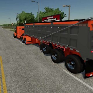 Summit End Dump Trailers V1.0.0.3 FS22 Mod | Farming Simulator 22 Mod