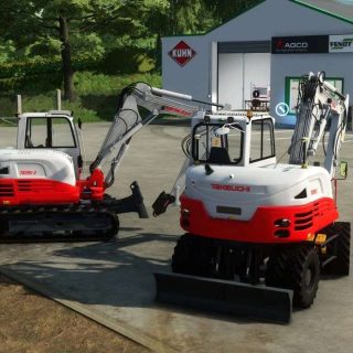Takeuchi TB295W / TB290-2 v1.0 FS22 Mod | Farming Simulator 22 Mod