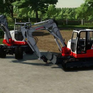 Takeuchi TB295W / TB290-2 v1.0 FS22 Mod | Farming Simulator 22 Mod