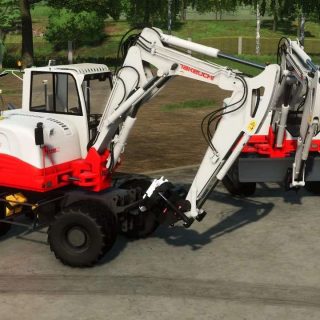 Takeuchi TB295W / TB290-2 v1.0 FS22 Mod | Farming Simulator 22 Mod