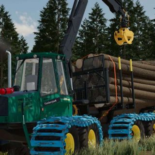 Timberjack 1710D v1.0 FS22 Mod | Farming Simulator 22 Mod