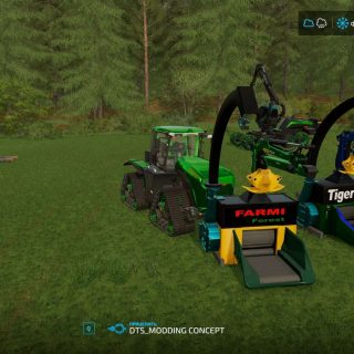 Trunk and branch shredders v1.0 FS22 Mod | Farming Simulator 22 Mod