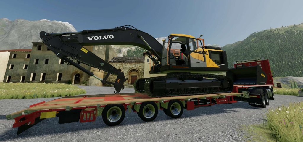 VOLVO EC300EL v1.0 FS22 Mod | Farming Simulator 22 Mod