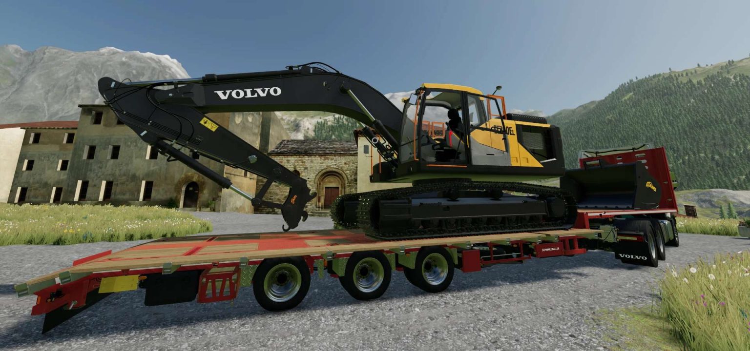 VOLVO EC300EL v1.0 FS22 Mod | Farming Simulator 22 Mod