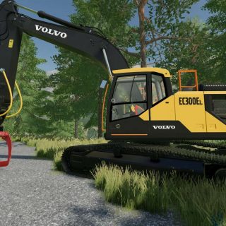 VOLVO EC300EL v1.0 FS22 Mod | Farming Simulator 22 Mod