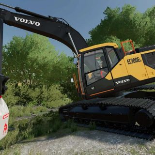VOLVO EC300EL v1.0 FS22 Mod | Farming Simulator 22 Mod