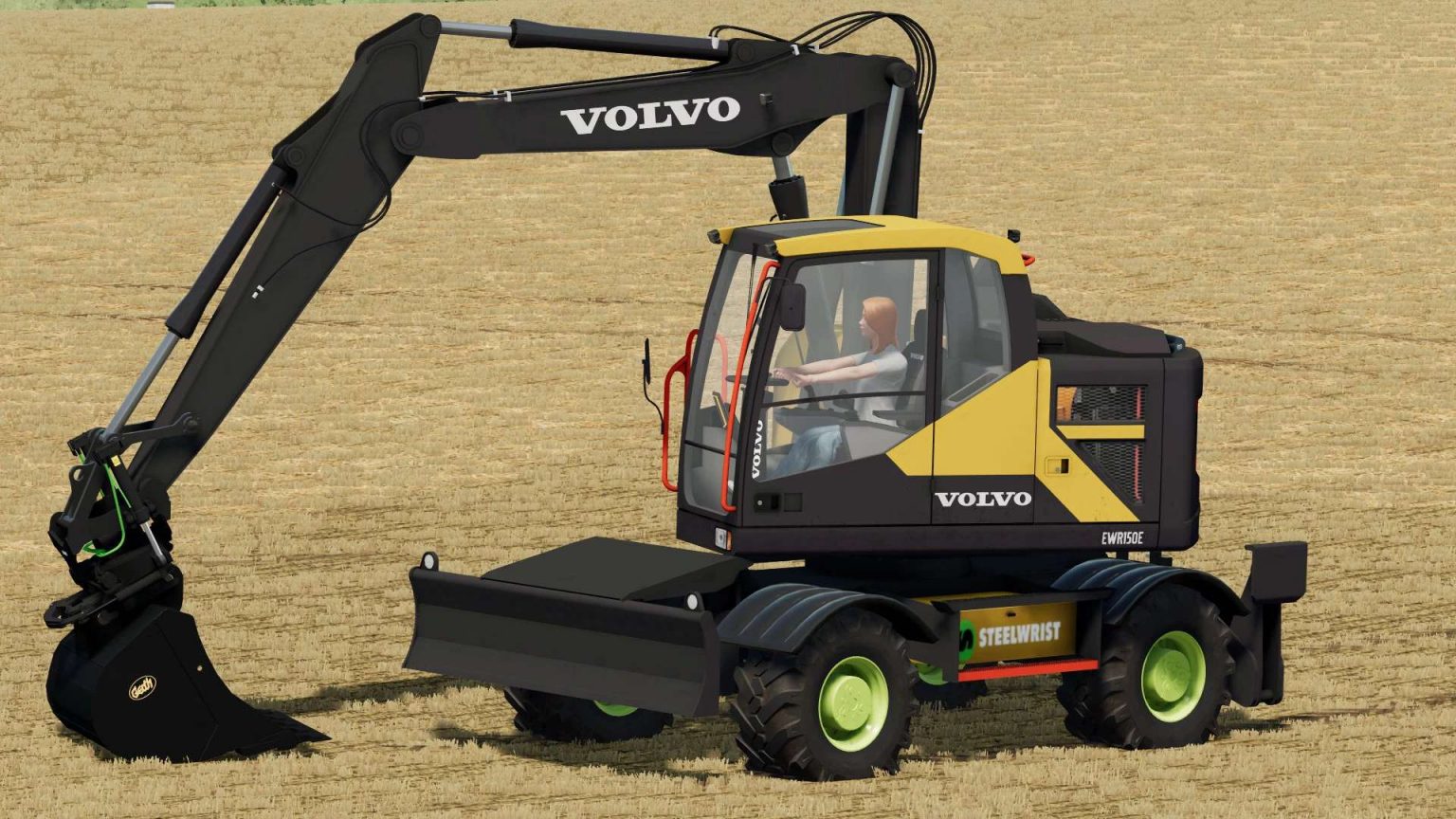 Volvo EWR150E v2.0 FS22 Mod | Farming Simulator 22 Mod