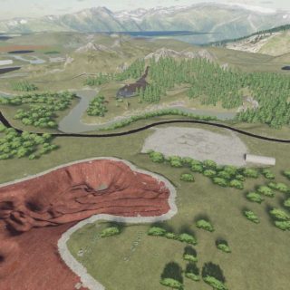 Western Dakota Mining Map v1.0 FS22 Mod | Farming Simulator 22 Mod