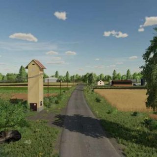 Zborowskie Polish mini map v1.0 FS22 Mod | Farming Simulator 22 Mod