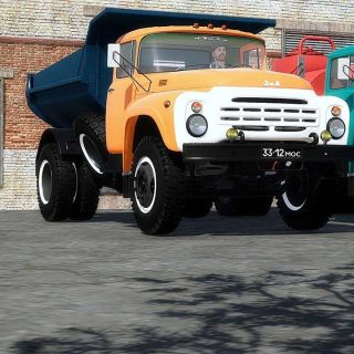 ZiL 130 B1 Fuel Tanker / ATZ 4.9 v1.0 FS22 Mod | Farming Simulator 22 Mod