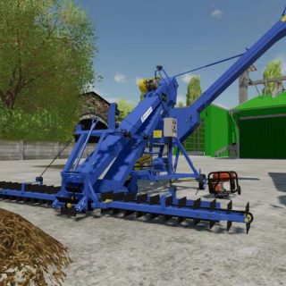ZZP-60 Russian Grain Thrower v1.0 FS22 Mod | Farming Simulator 22 Mod