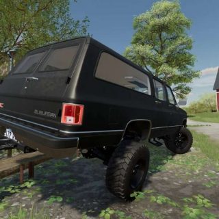 1989 GMC Suburban HM v1.0 FS22 Mod | Farming Simulator 22 Mod