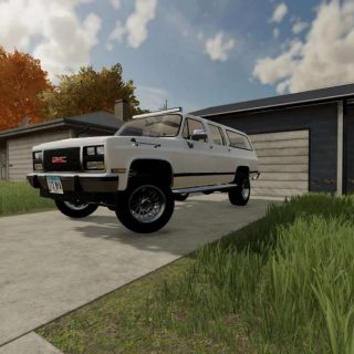 1989 GMC Suburban HM v1.0 FS22 Mod | Farming Simulator 22 Mod