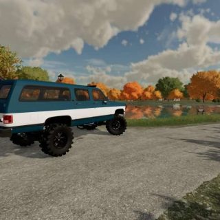 1989 GMC Suburban HM v1.0 FS22 Mod | Farming Simulator 22 Mod