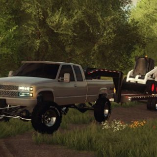 1990 Chevy K2500 v1.0 FS22 Mod | Farming Simulator 22 Mod