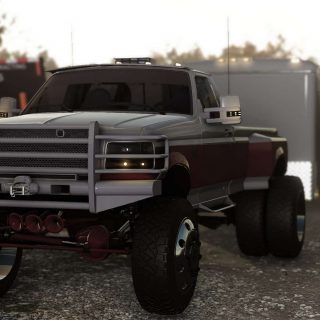 1997 Ford F350 SC DRW v1.0 FS22 Mod | Farming Simulator 22 Mod
