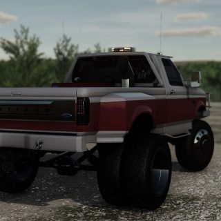 1997 Ford F350 SC DRW v1.0 FS22 Mod | Farming Simulator 22 Mod