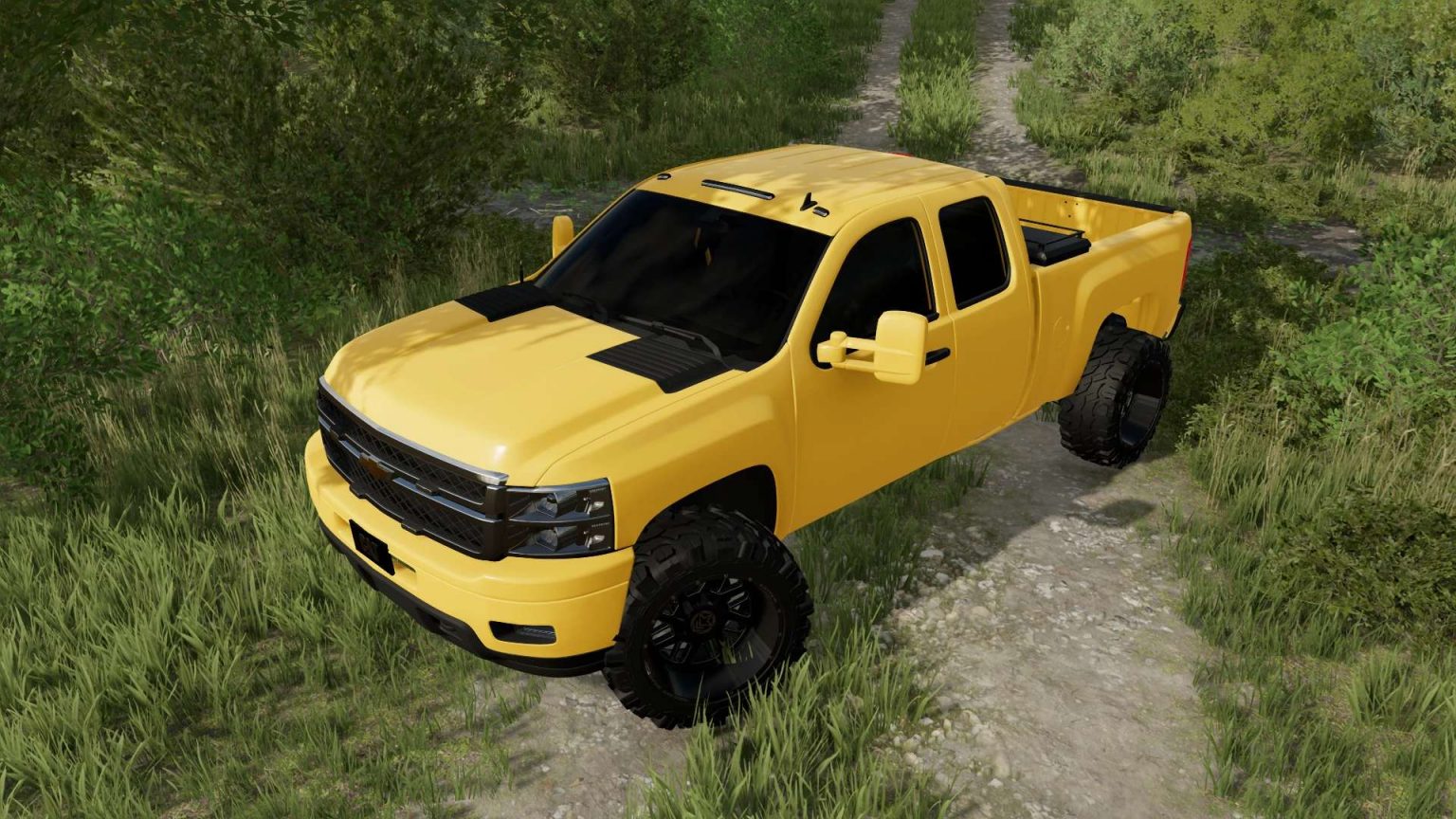 2011 Silverado 2500 Ext Cab v1.0 FS22 Mod | Farming Simulator 22 Mod